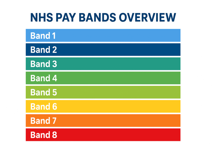 2026 NHS Pay Bands Overview (Band 1 to Band 9)